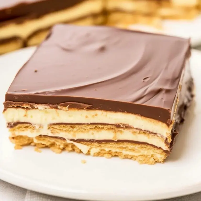 No bake Chocolate Eclair Cake – Then and Now Recipes