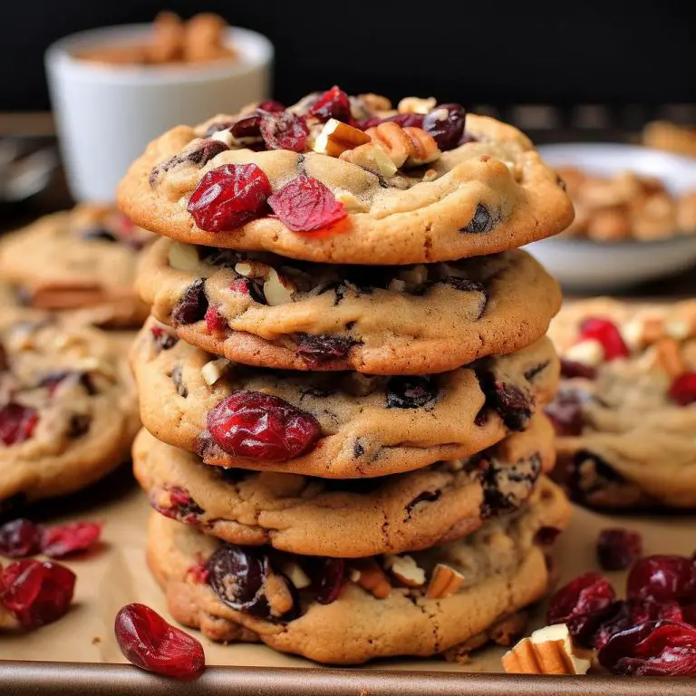 Cranberry Walnut Chocolate Chunk Cookies – Then and Now Recipes