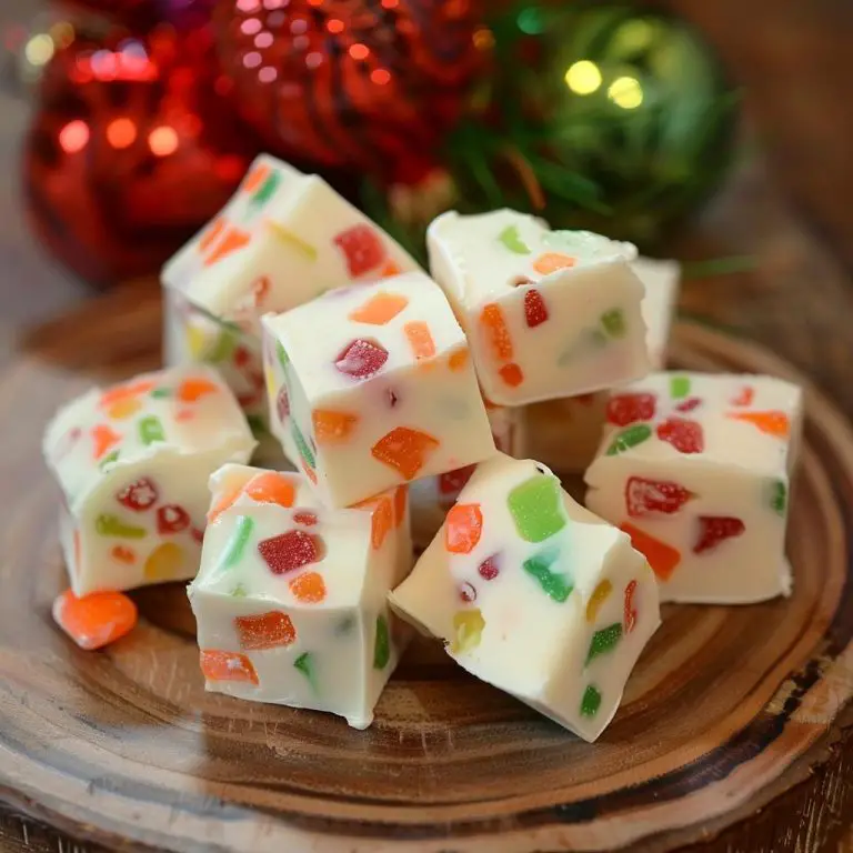 Easy Christmas Gumdrop Nougat Candy – Then and Now Recipes