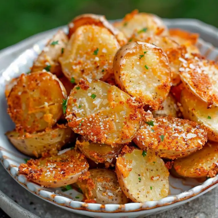 Crispy Crunchy Parmesan Potatoes – Then and Now Recipes
