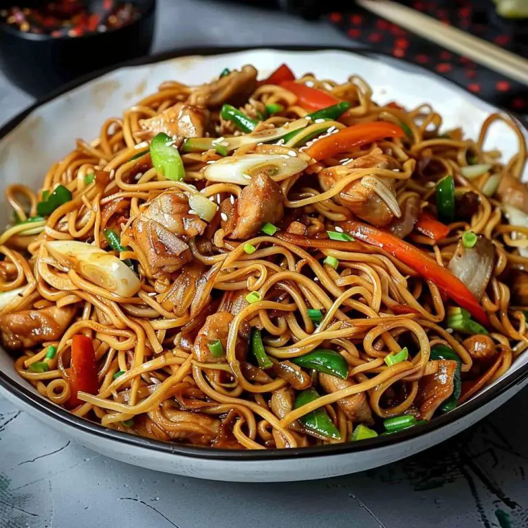 Chicken Chow Mein with the Best Chow Mein Sauce – Then and Now Recipes