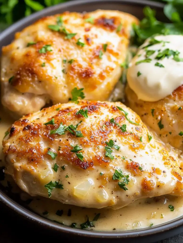 Baked Caesar Chicken – Then and Now Recipes