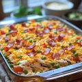 Confetti Chicken Casserole with Bacon – Then and Now Recipes