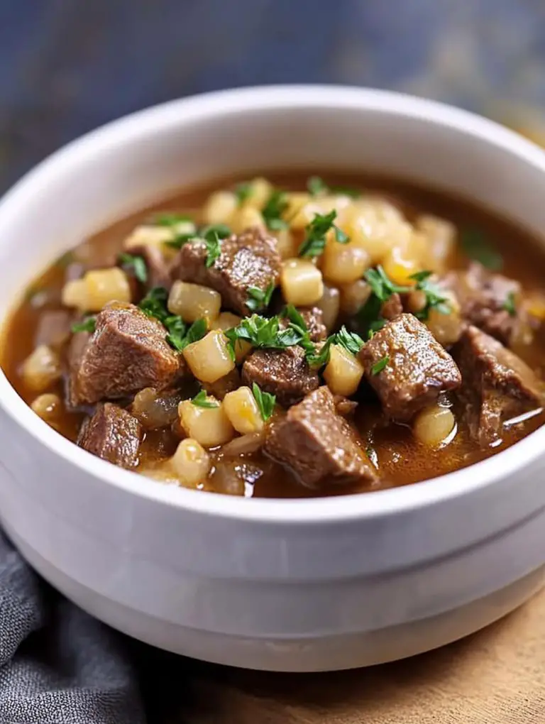 Slow Cooker Beef and Pasta Stew – Then and Now Recipes