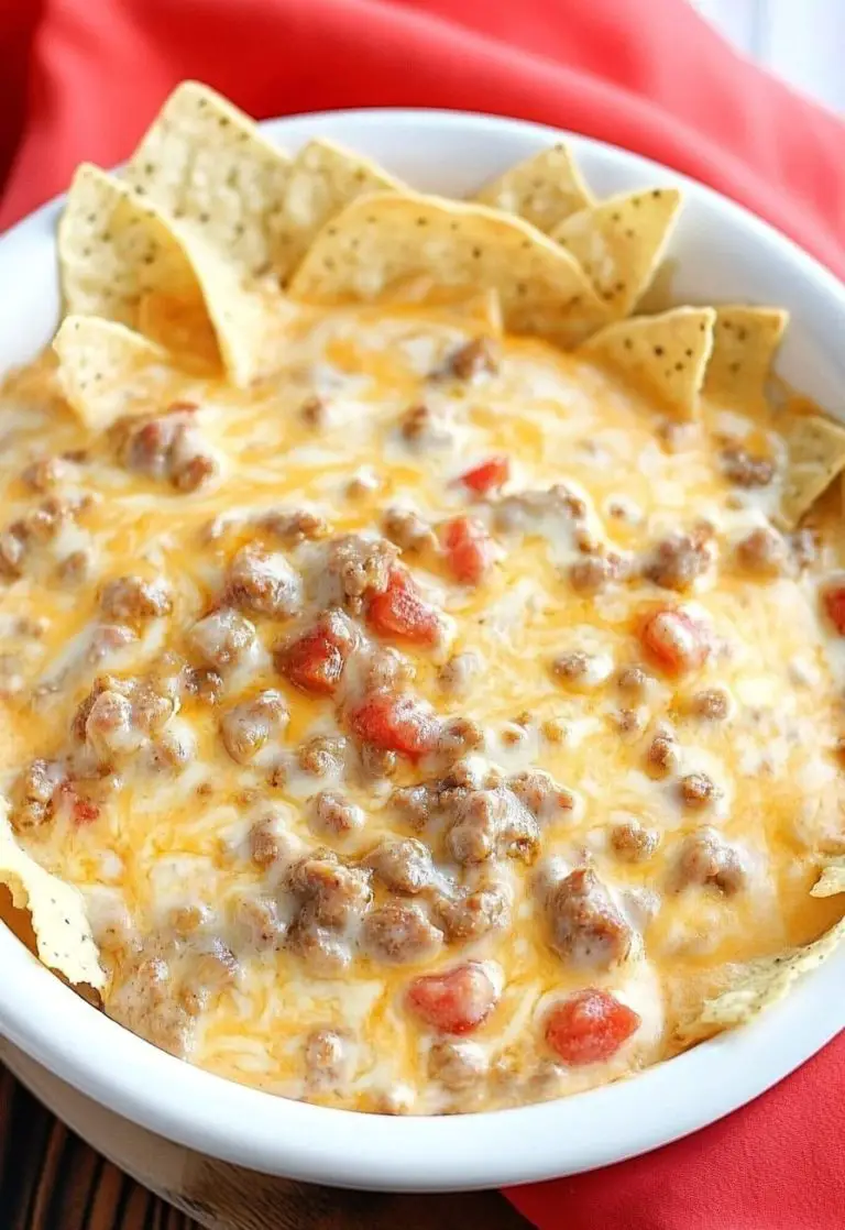 Spicy sausage cheese dip – Then and Now Recipes