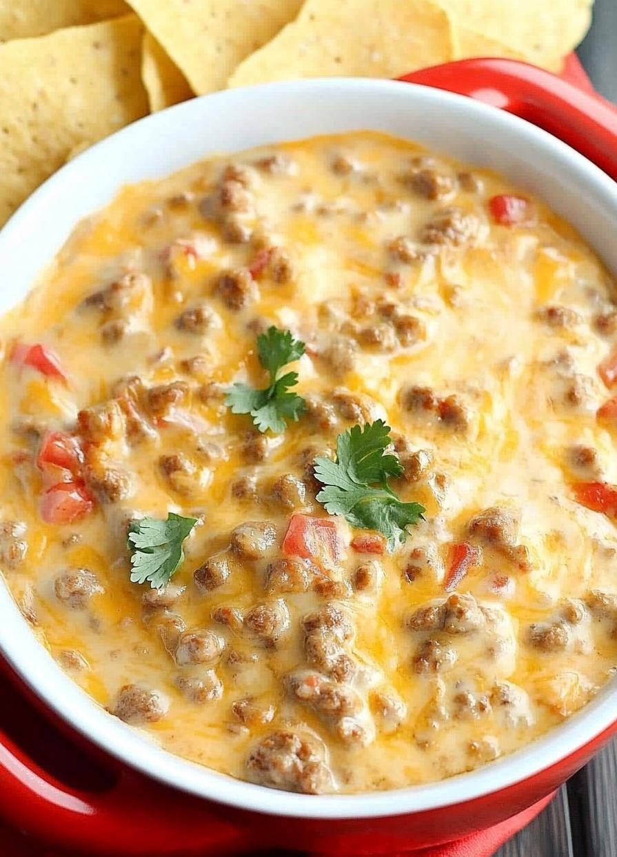 Spicy sausage cheese dip – Then and Now Recipes