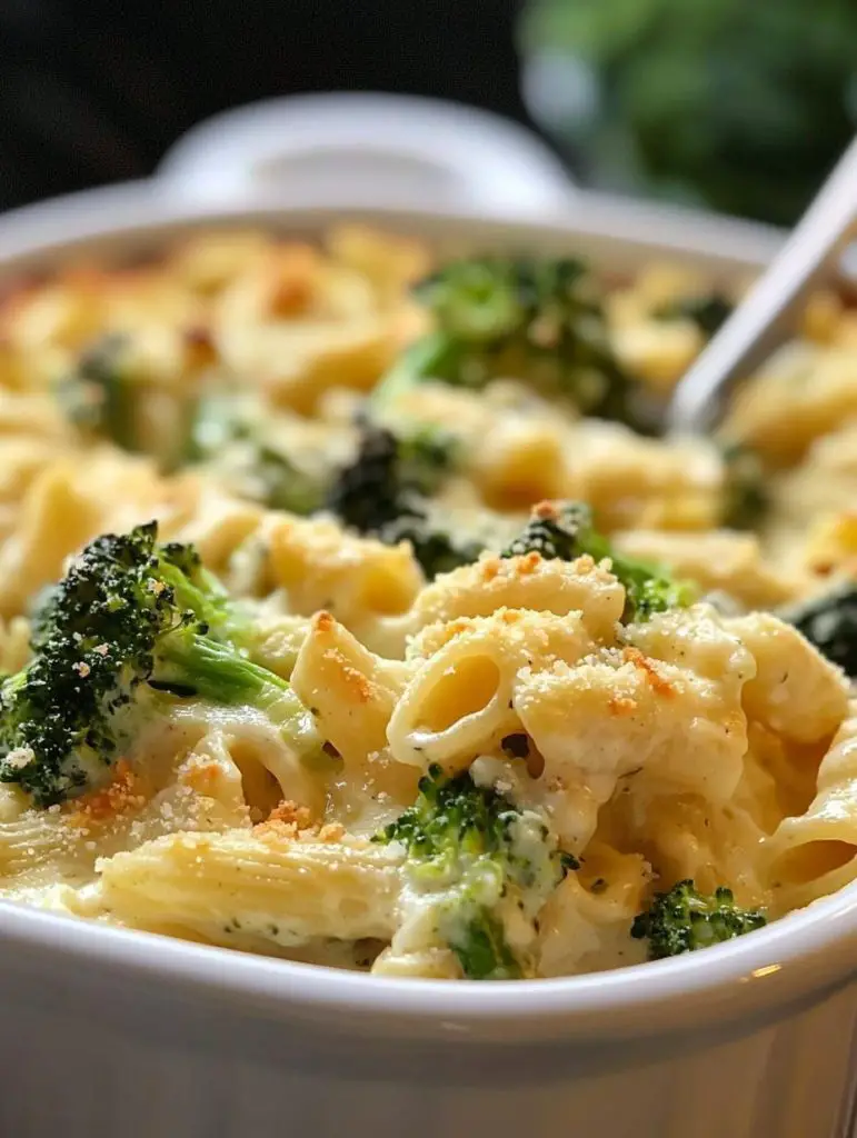 Creamy Broccoli Pasta Bake – Then and Now Recipes