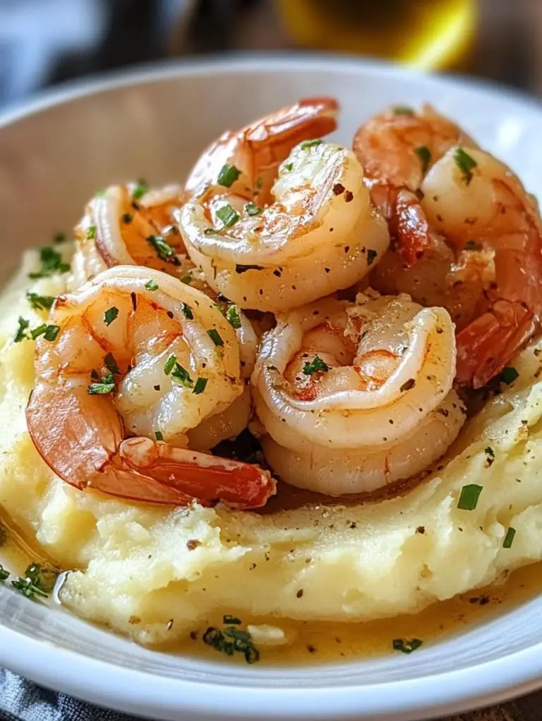 Garlic Butter Shrimp and Mashed Potatoes – Then and Now Recipes