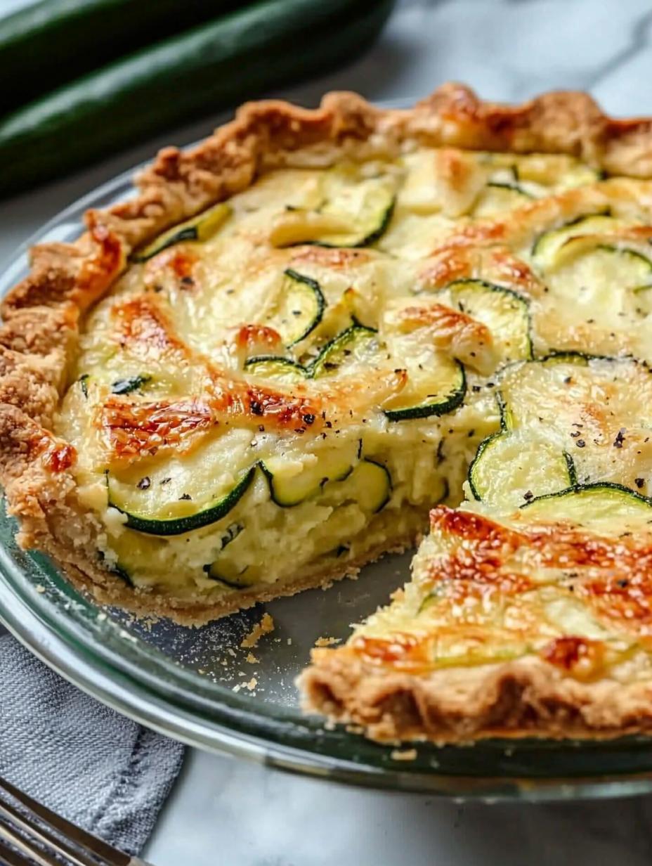 Zucchini Onion Pie – Then and Now Recipes
