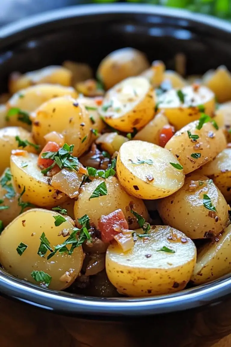 Slow Cooker Italian Potatoes – Then and Now Recipes
