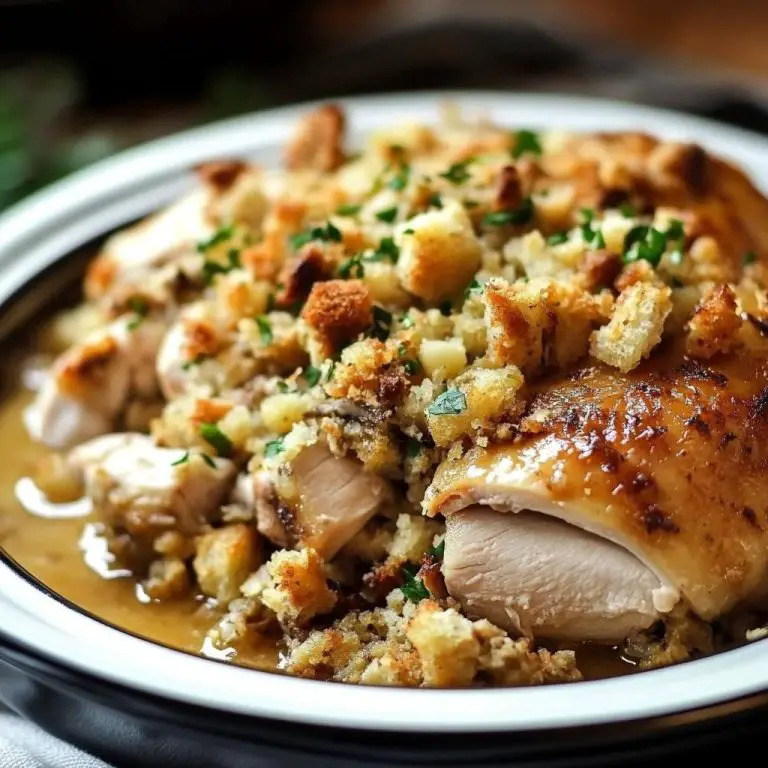 4-Ingredient Slow Cooker Chicken with Stuffing: A Comfort Food Classic ...