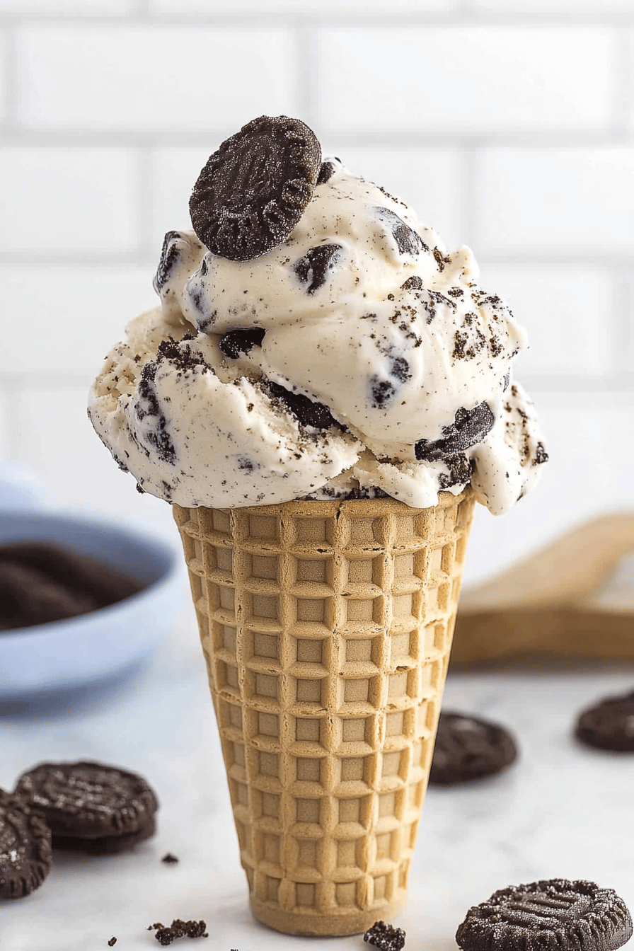 Cookies And Cream Ice Cream No Churn Method – Then and Now Recipes