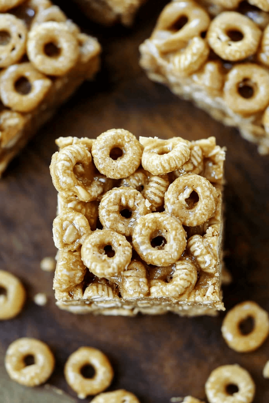 Peanut Butter Cheerio Bars – Then and Now Recipes