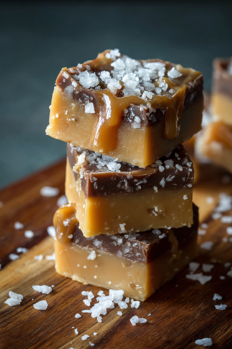 Salted Caramel Fudge Recipe – Then and Now Recipes