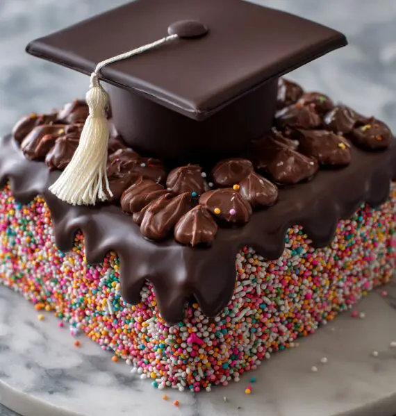 Graduation Sheet Cake Recipe – Then and Now Recipes